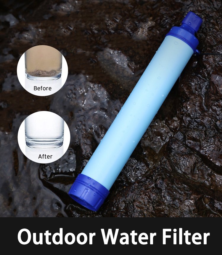 Outdoor Water Purifier Drinking Water Purification Field Survival ...